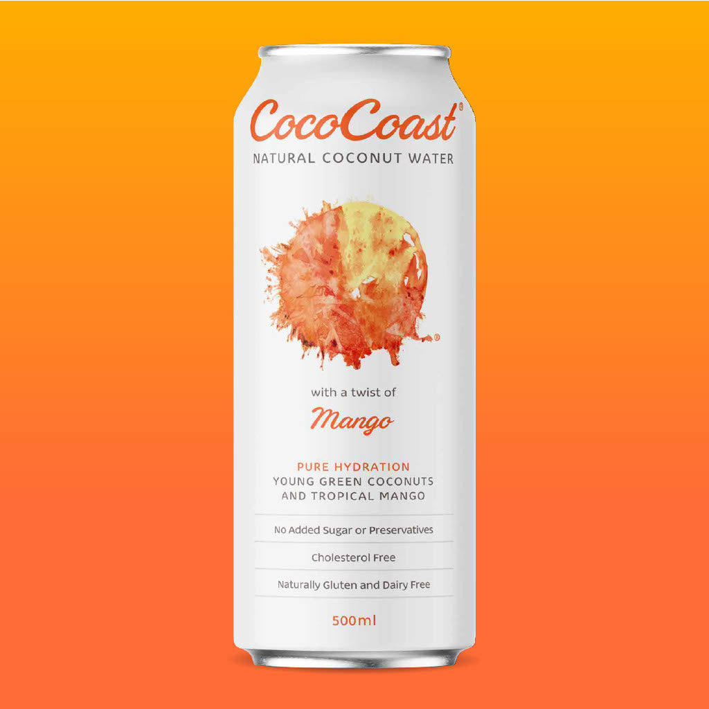 COCO COAST MANGO COCONUT WATER 500ML – Simply Organic NZ