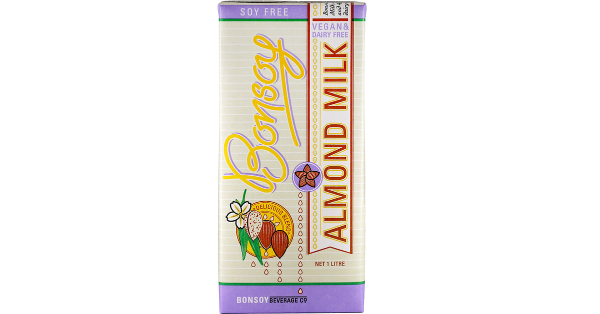 BONSOY ALMOND MILK 1L – Simply Organic NZ