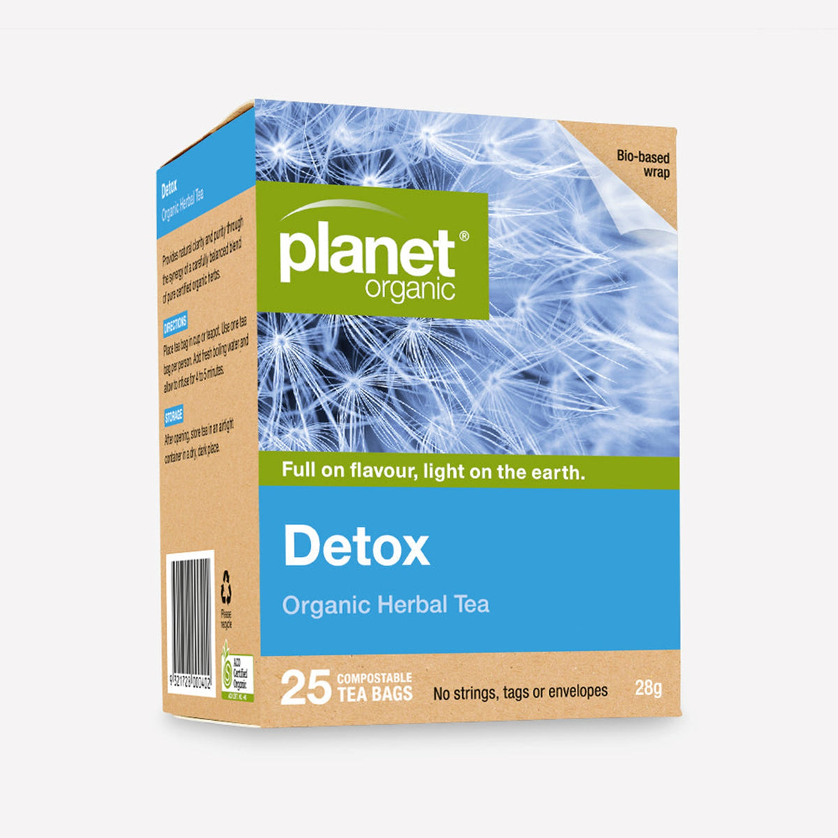 PLANET ORGANIC DETOX TEA 25 BAGS – Simply Organic NZ