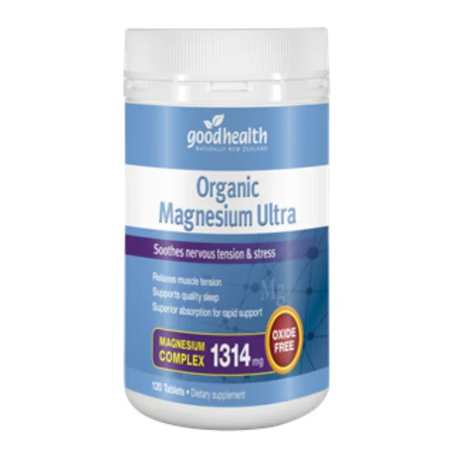 GOOD HEALTH MAGNESIUM ULTRA 120 TABS – Simply Organic NZ