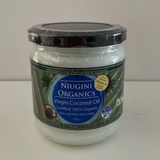 NIUGINI ORGANIC COCONUT OIL JAR 320ML – Simply Organic NZ
