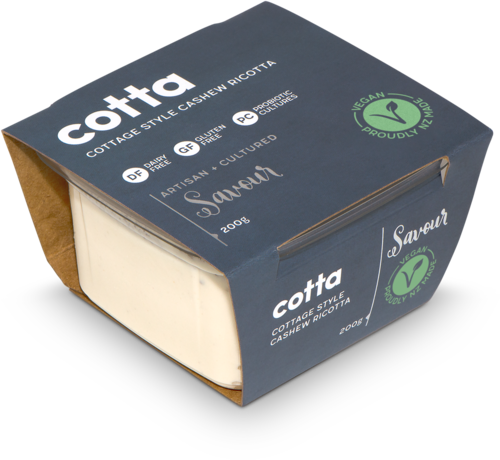 SAVOUR VEGAN COTTA CHEESE 200G – Simply Organic NZ