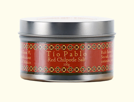 TIO PABLO RED CHIPOTLE SALT 100G – Simply Organic NZ