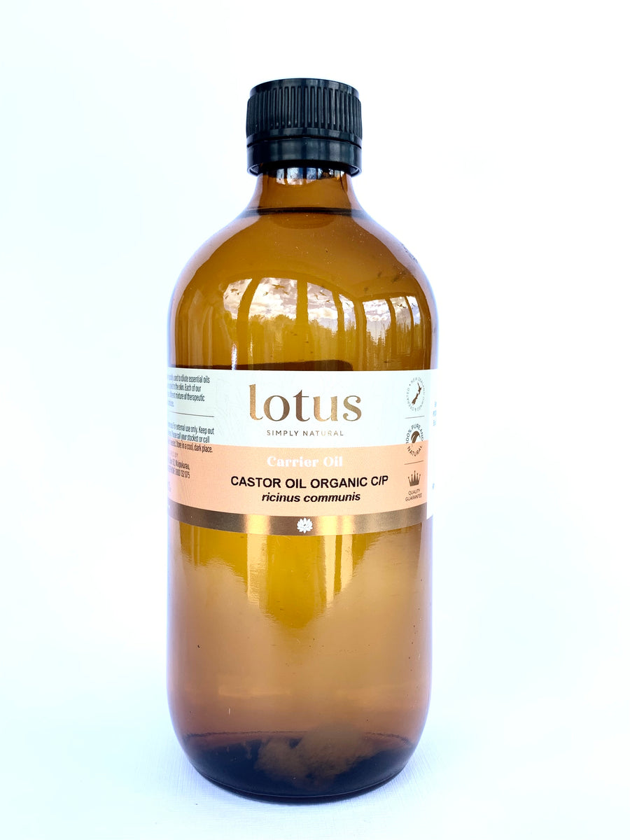 LOTUS OILS ORGANIC CASTOR OIL 500ML – Simply Organic NZ