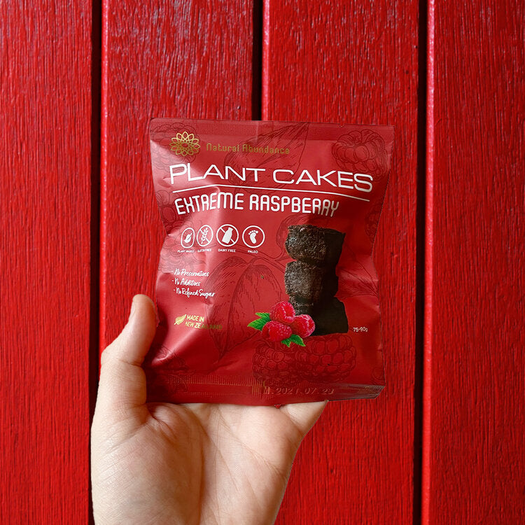 NATURAL ABUNDANCE EXTREME RASPBERRY CAKE 75G – Simply Organic NZ