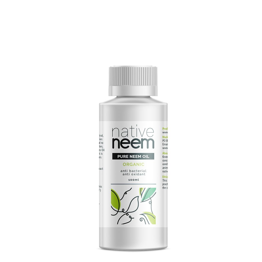 NATIVE NEEM PURE OIL 100ML – Simply Organic NZ
