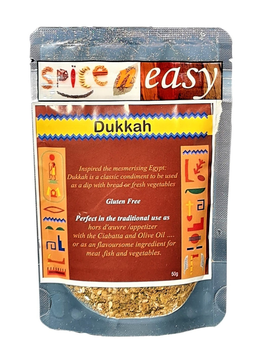 SPICE N EASY DUKKAH SPICE BLEND 50G – Simply Organic NZ