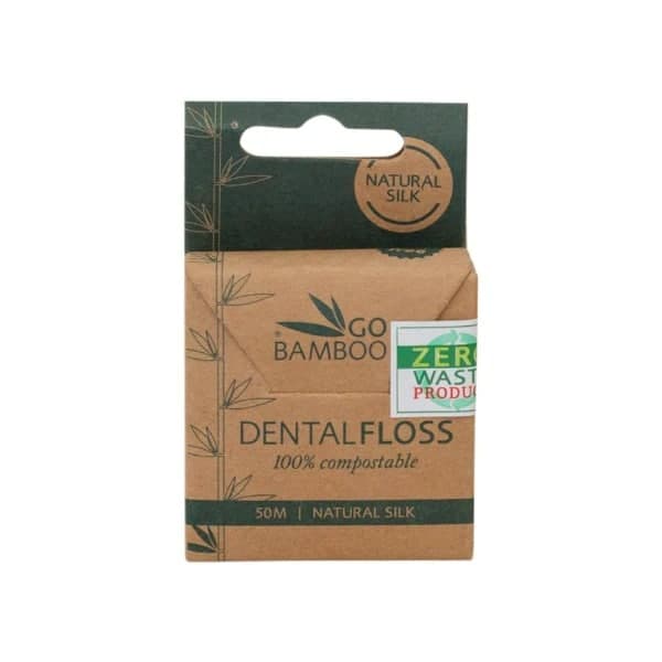 GO BAMBOO SILK DENTAL FLOSS 50M – Simply Organic NZ