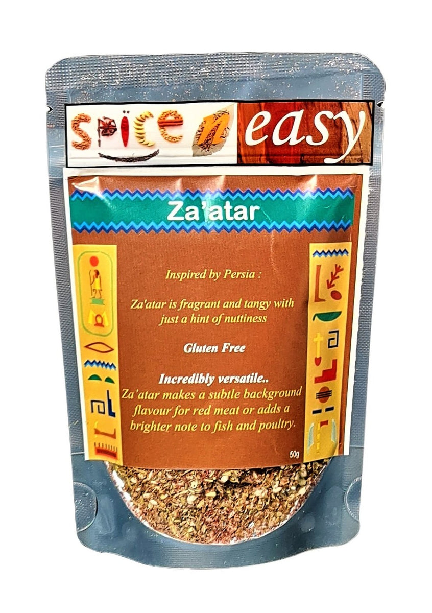 SPICE N EASY ZA'TAR SPICE BLEND 50G – Simply Organic NZ